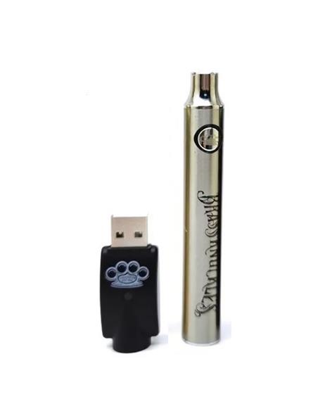Brass Knuckles - Vape Battery - Silver